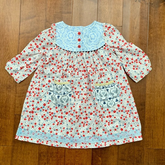 Matilda Jane | Dresses | Platinum Matilda Jane Rare Red Blue Dolphin ...